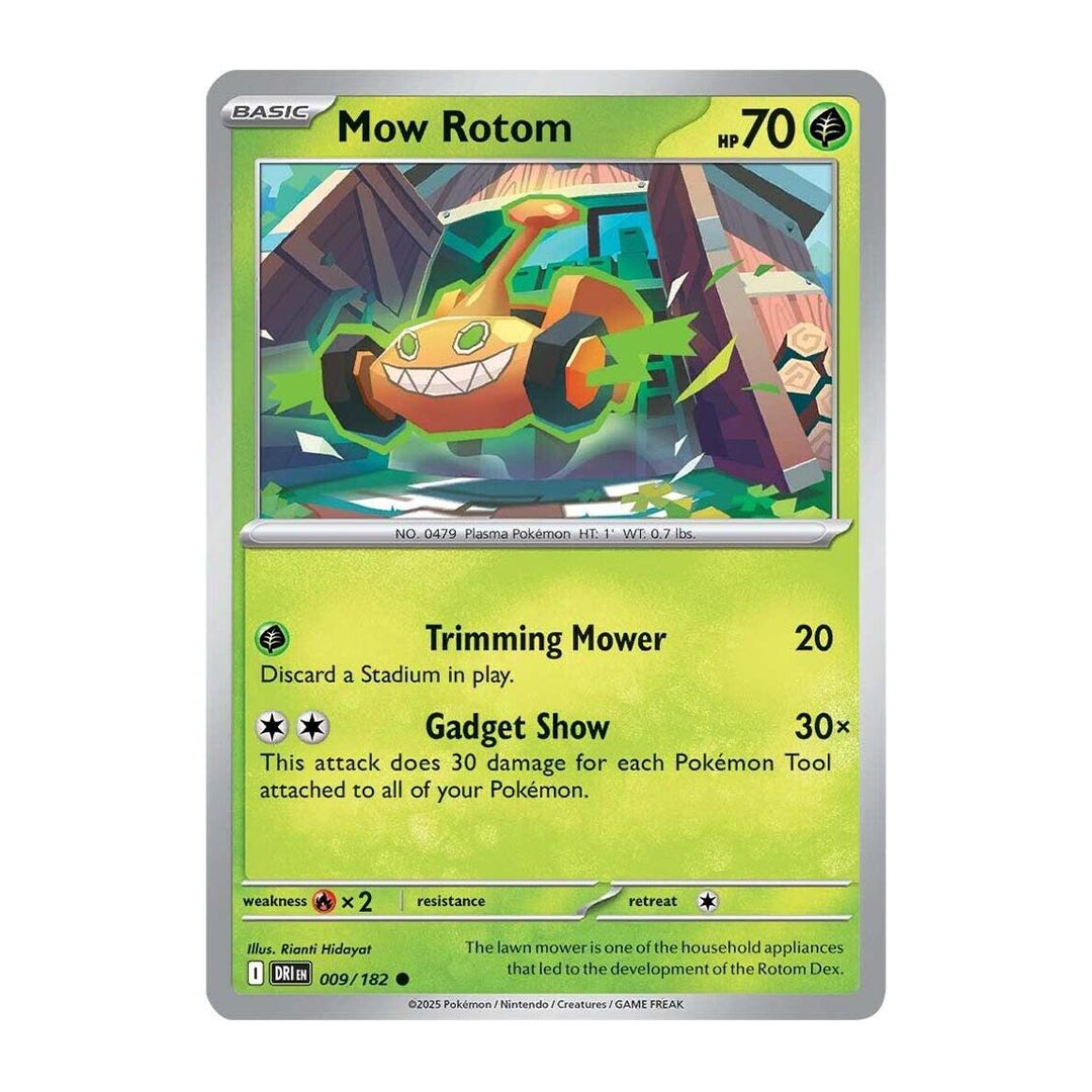 Mow Rotom - 009/182 - Reverse Holofoil | Litten Collectibles